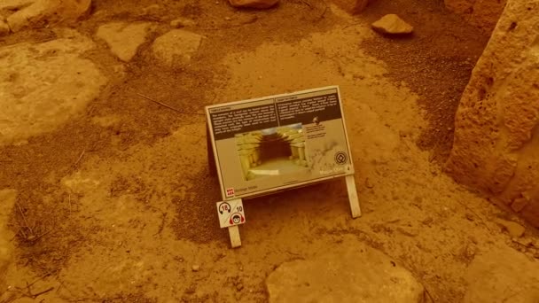 Qrendi Malta 2405 2024 Estructura Del Templo Hagar Qim Ruinas — Vídeo ...