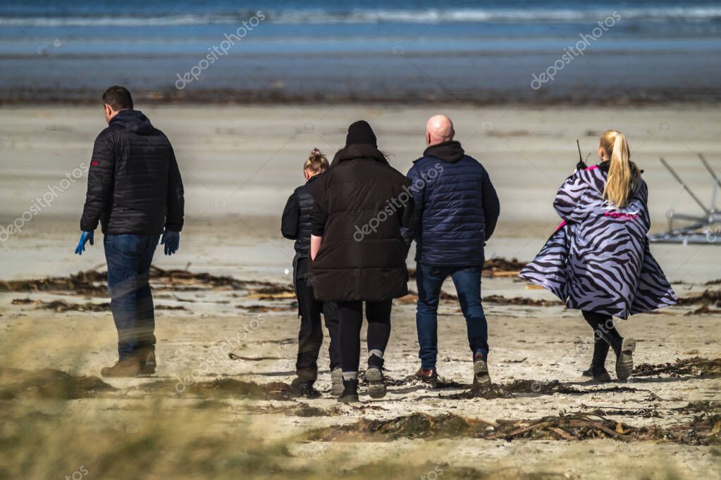 PORTNOO, COUNTY DONEGAL, IRLANDA - 07 DE MARZO DE 2023: For Letters of ...