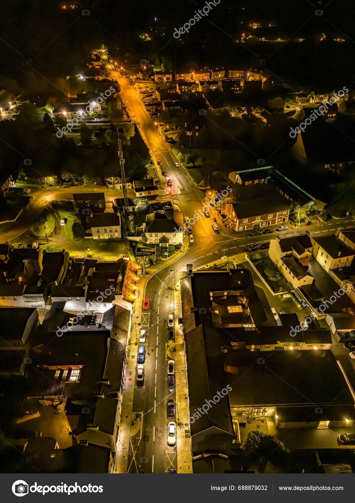 Glenties County Donegal Ireland October 2023 Glenties Largest Centre ...