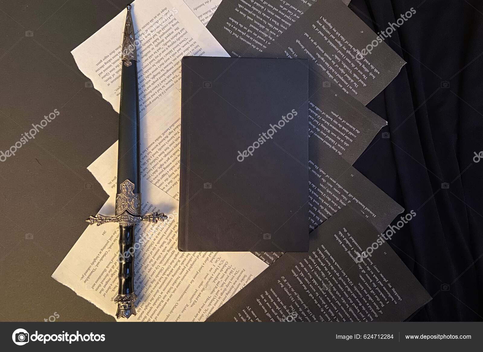 Flat Lay Book Mock — Stock Photo © The_Book_Lair #624712284