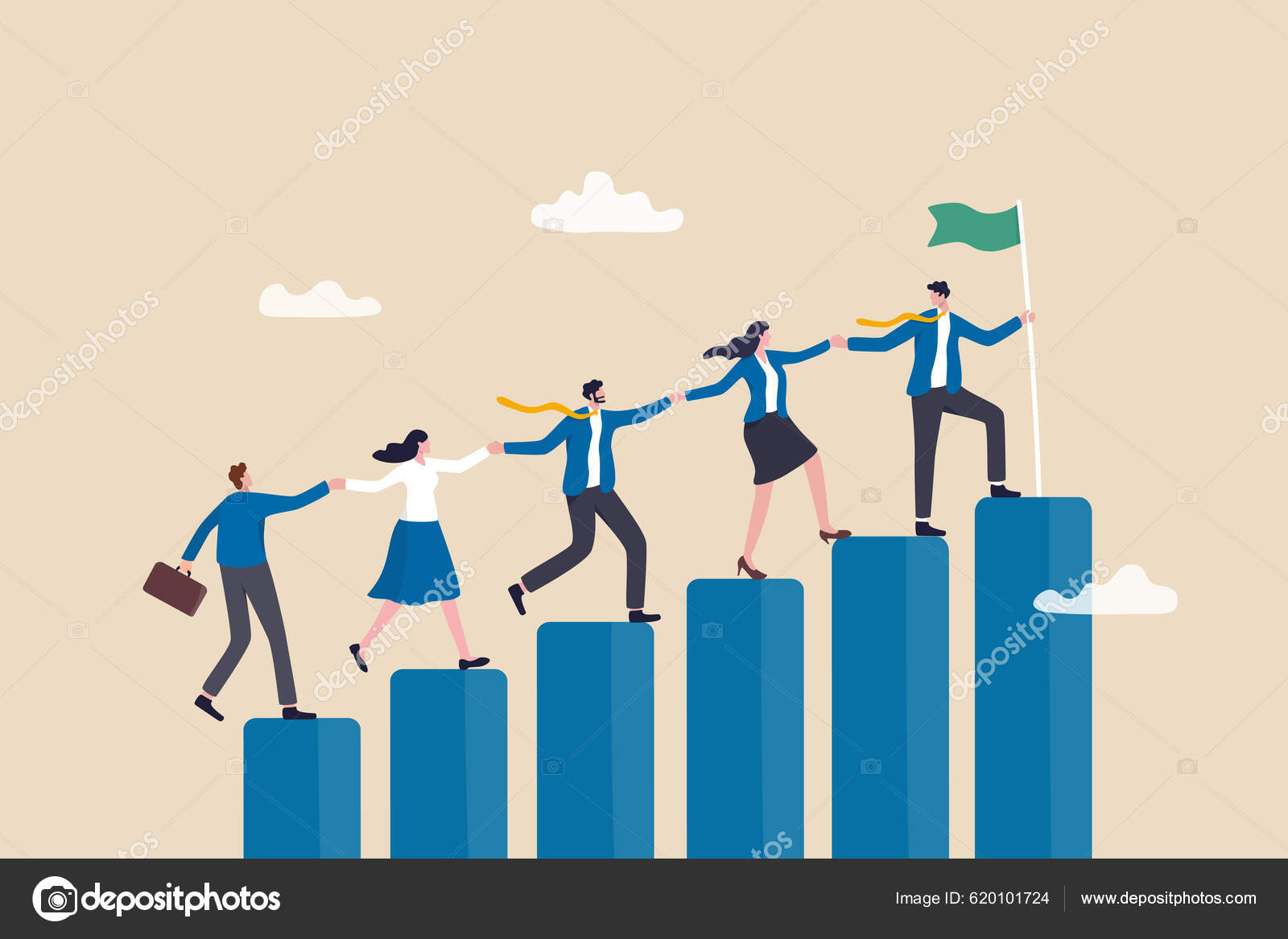 Teamwork Success Together Employee Career Path Partnership Support Help ... Teamwork Success Together Employee Career Path Partnership Support Help ...