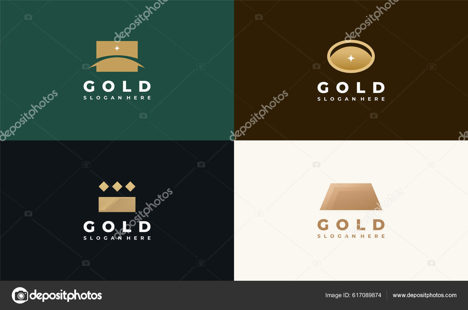 Gold Bar Logo Designs Gold Shield Logo Template Finance Gold Stock ...