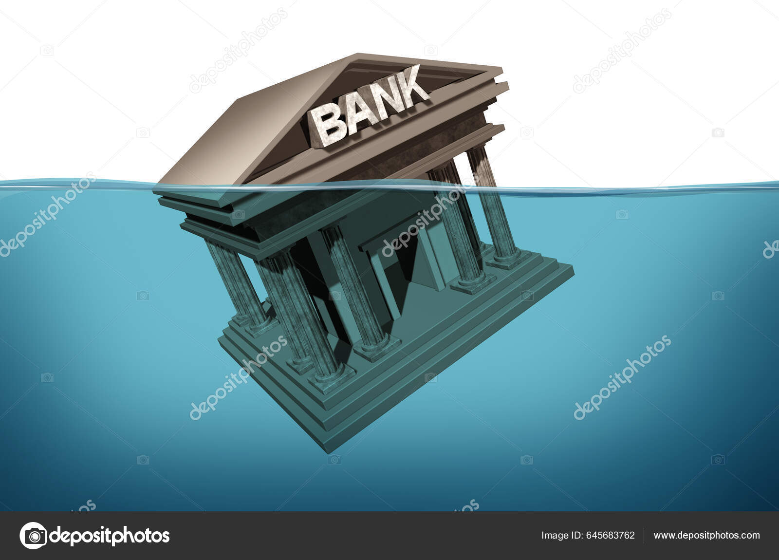 Crisis Bancaria Sistema Bancario Ahogamiento Deuda Como Inestabilidad ...