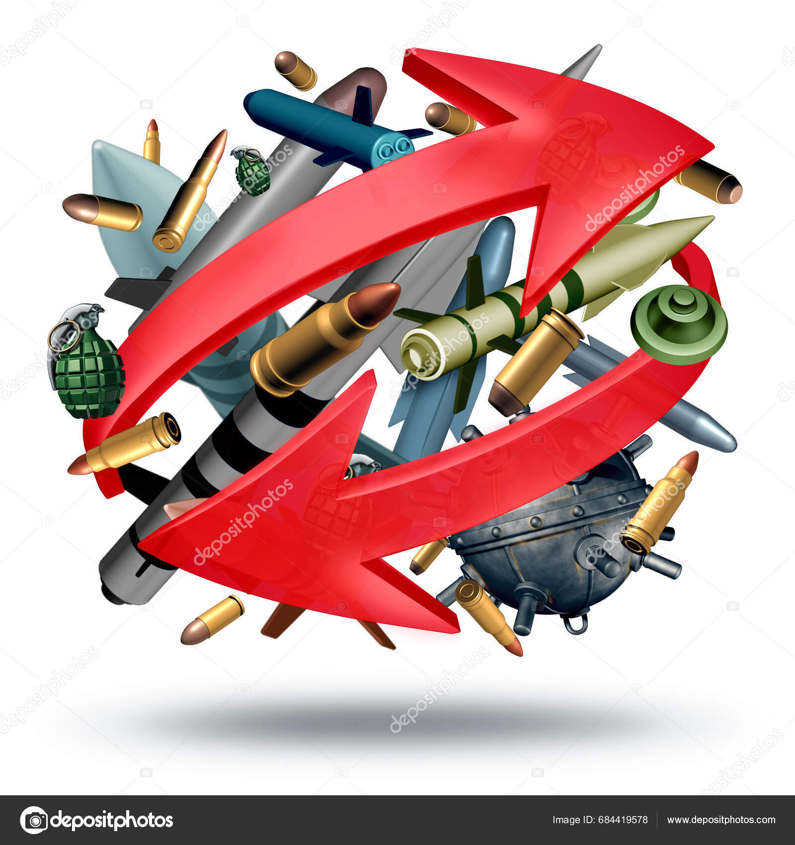 Cycle War Violence Arms Race Weapon Proliferation National Geopolitical ...