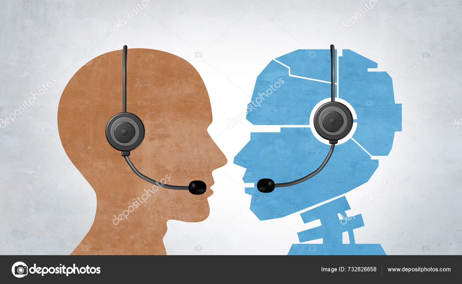 Chatbot Human Customer Service Traditional Robot Robotic Automation ...