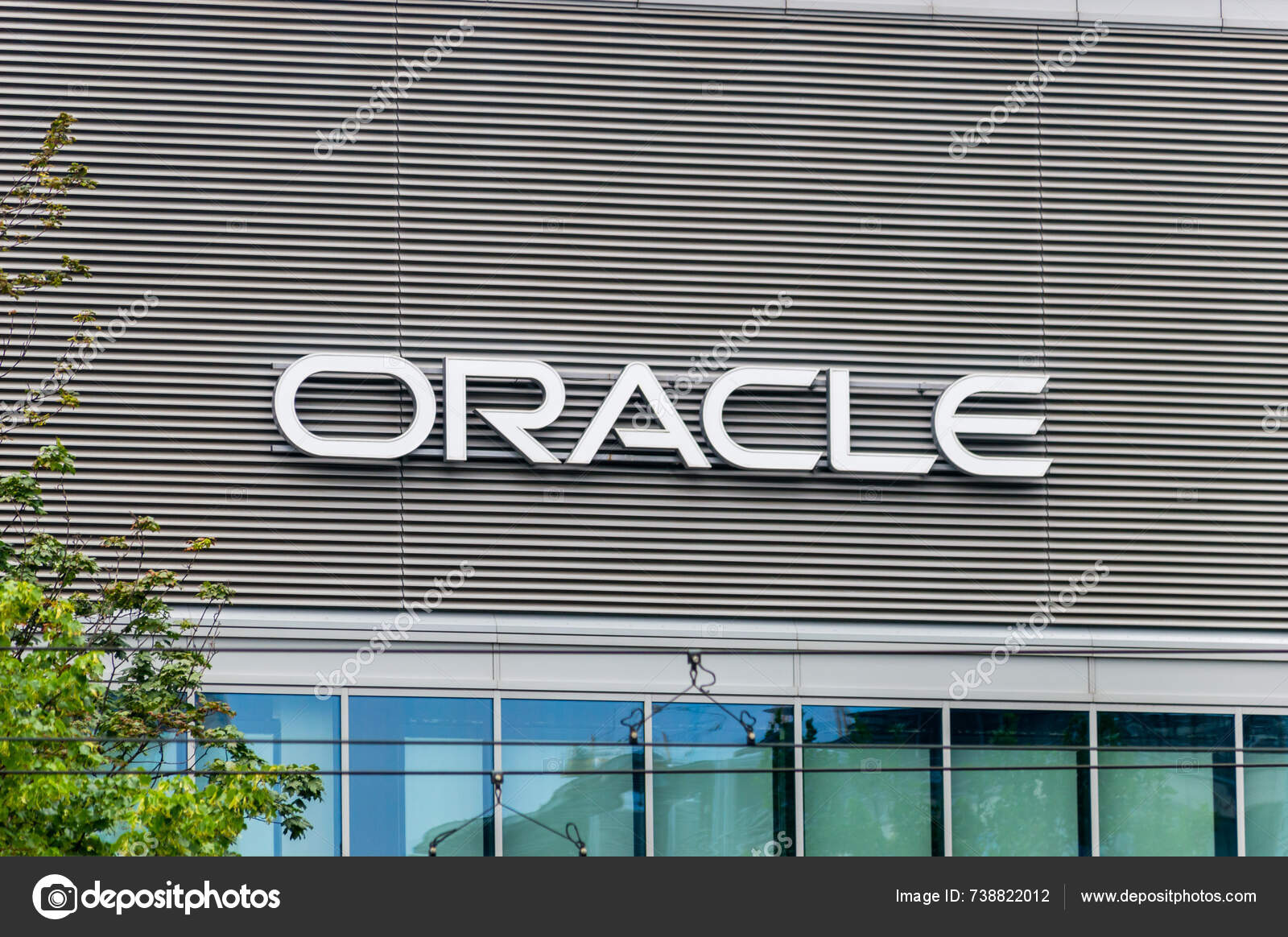 Warsaw Poland June 2024 Logo Sign Oracle Oracle American Multinational ...