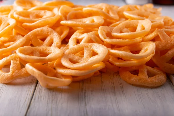 Chicharrones Harina También Conocidos Como Duros Duritos Ruedas ...