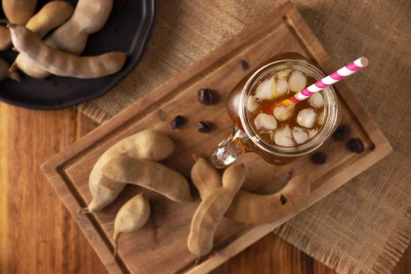 Tamarind Drink One Traditional Aguas Frescas Mexico Infused Drink Made ...