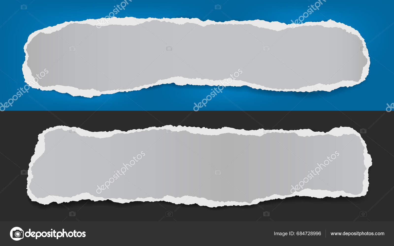 Set Torn White Note Notebook Paper Pieces Black Blue Background Stock ... Set Torn White Note Notebook Paper Pieces Black Blue Background Stock ...
