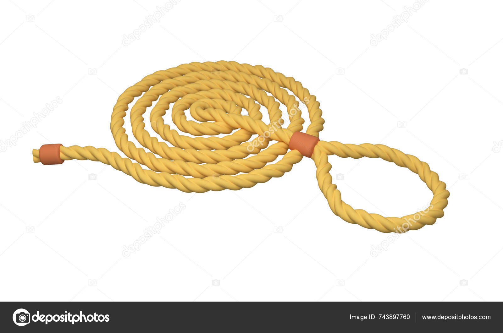 Lasso Western Cowboy Rodeo Cord Lasso Sign Rendering — Stock Photo ...