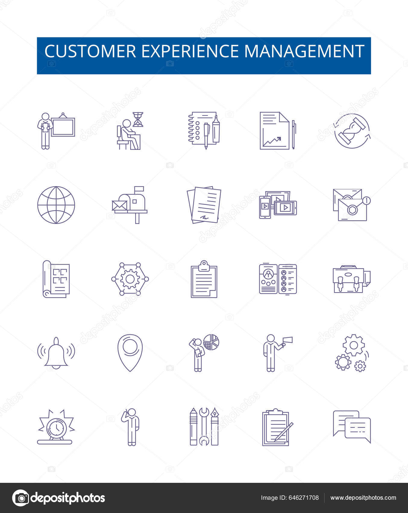 Customer Experience Management Icon