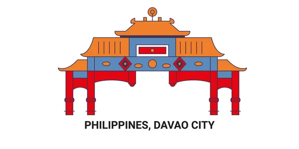 Davao city culture imágenes de stock de arte vectorial | Depositphotos
