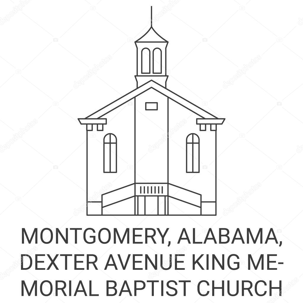 Estados Unidos, Montgomery, Alabama, Dexter Avenue King Memorial ...