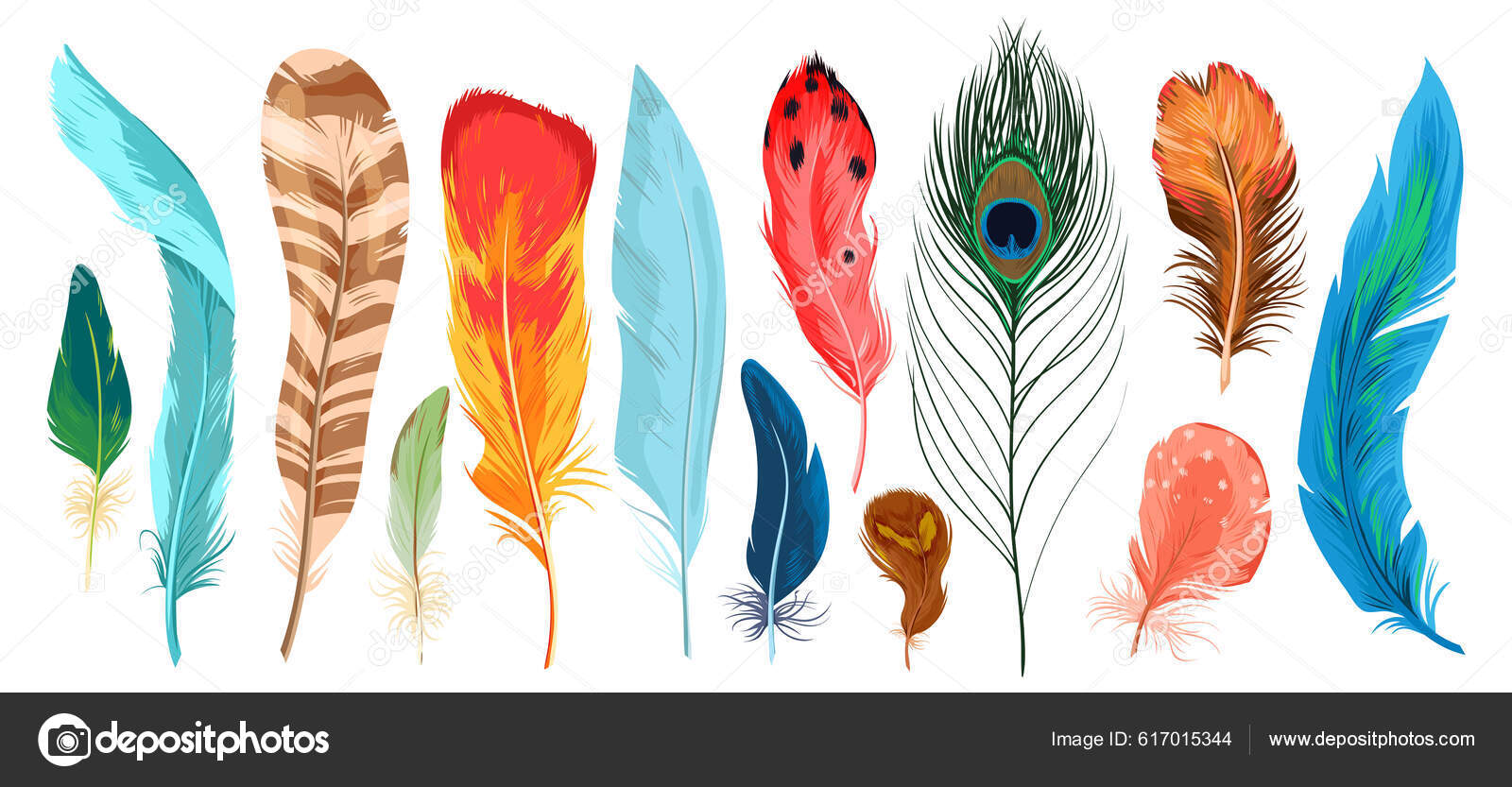 Dibujos Abstractos De Plumas