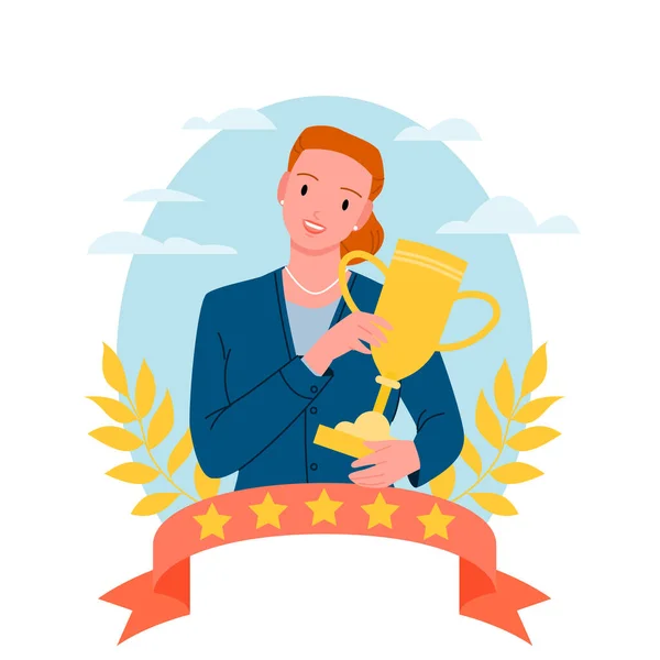 Mejor Ilustración Vectorial Premio Empleado Reconocimiento Dibujos ...