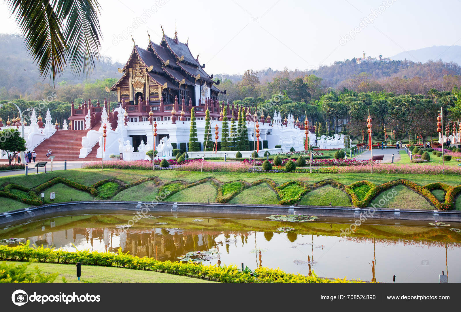 Royal Flora Ratchaphruek Park Chiang Mai Thailand — Stock Photo ...