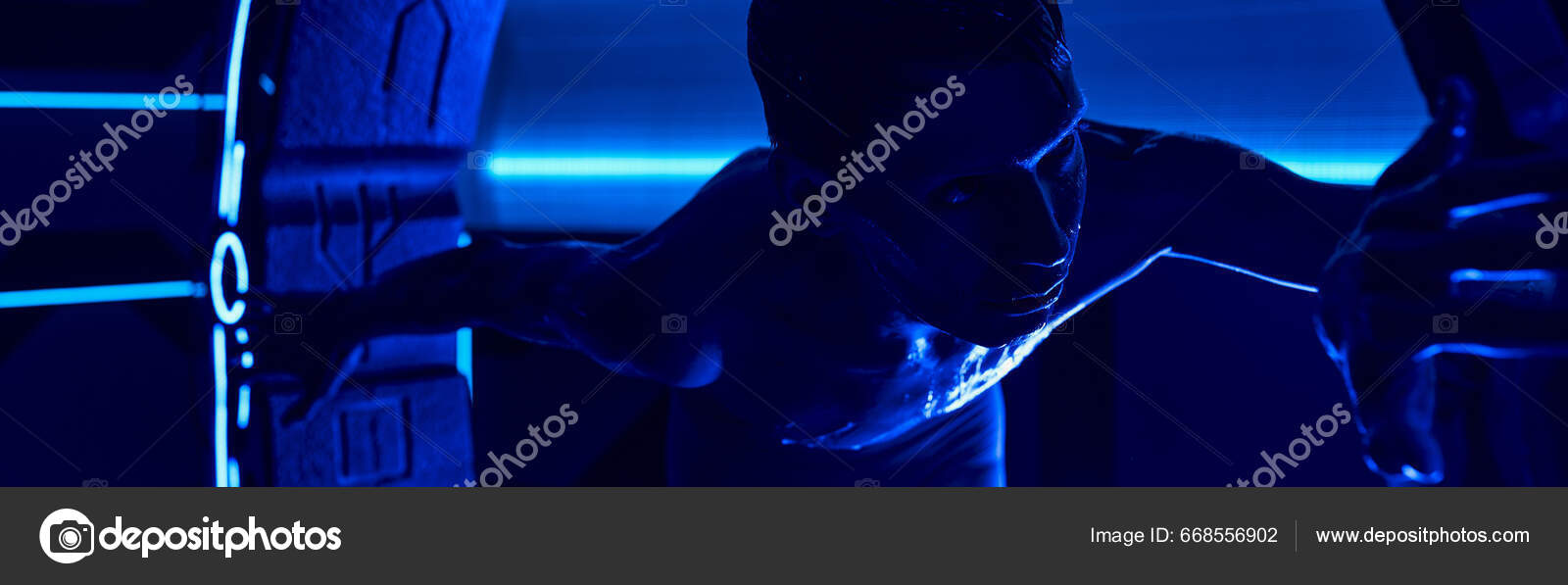 Scientific Experiment Alien High Tech Device Discovery Center ...