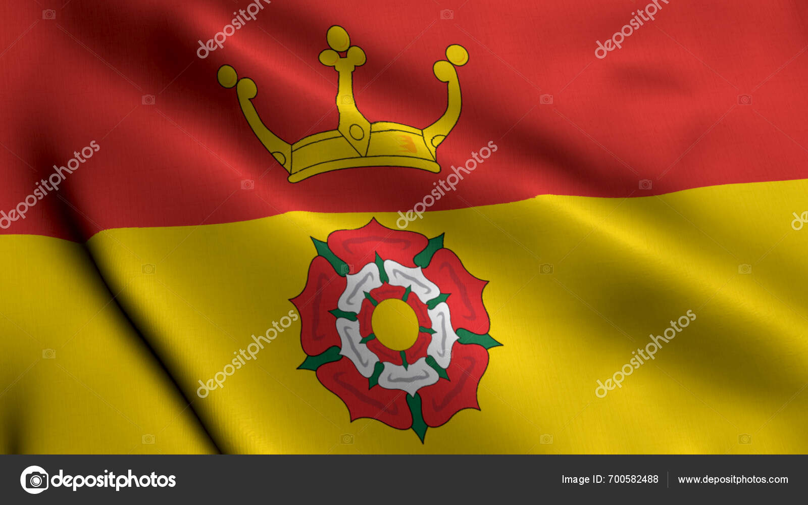 County Flag Hampshire Real Texture Flag Hampshire United Kingdom Banner ...
