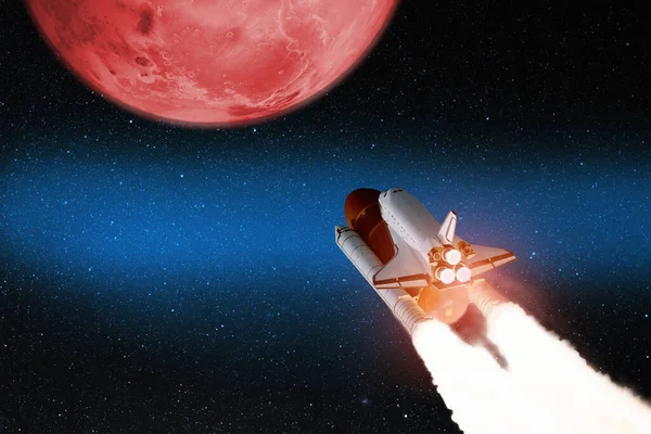 Space Shuttle In Outer Sphere