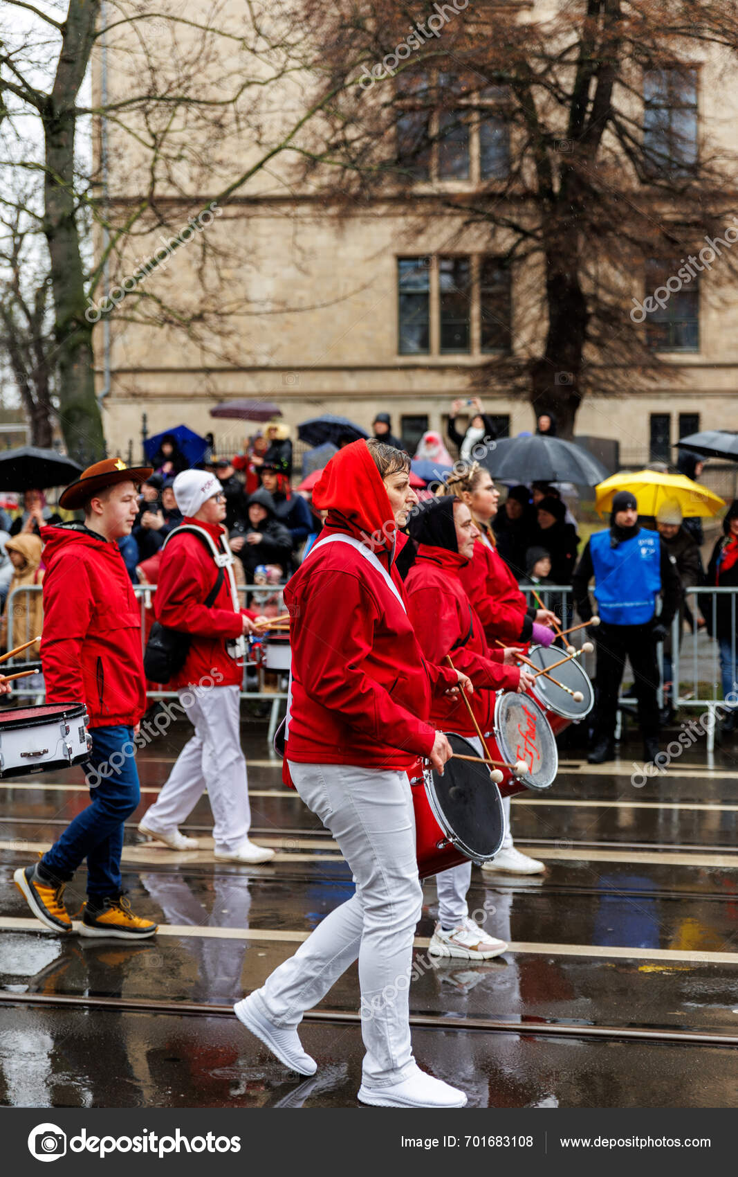 Erfurt Germany 11Th February 2024 Traditional German Carnival Fasching ...
