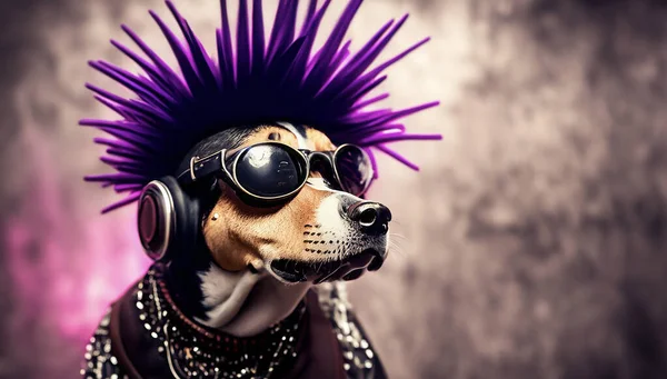 Punk de chien fotos de stock, imágenes de Punk de chien sin royalties ...
