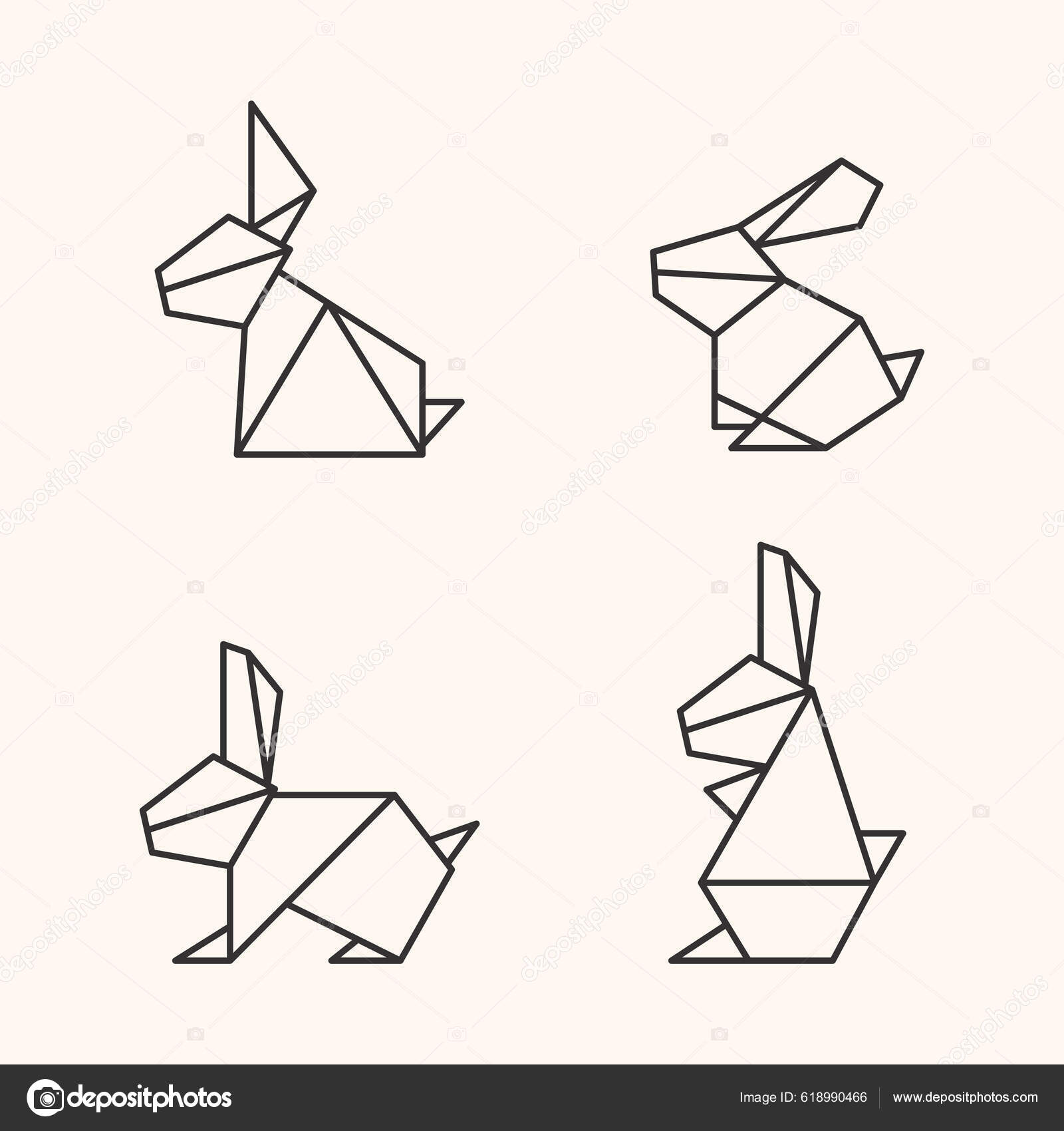 Origami Design Vector