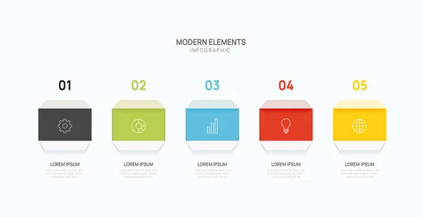Infographic Chain Template Business 10Steps Modern Timeline Element ...