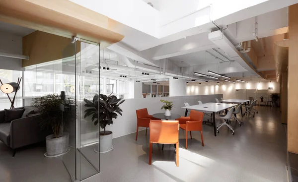 Modern Office Interior Design Rendering Concept Stock Photo by ...