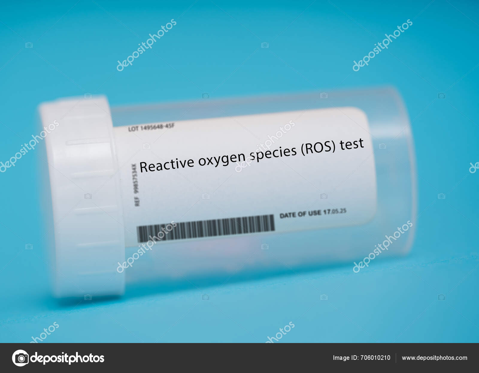 Reactive Oxygen Species Ros Test Test Measures Levels Ros Semen — Stock ...