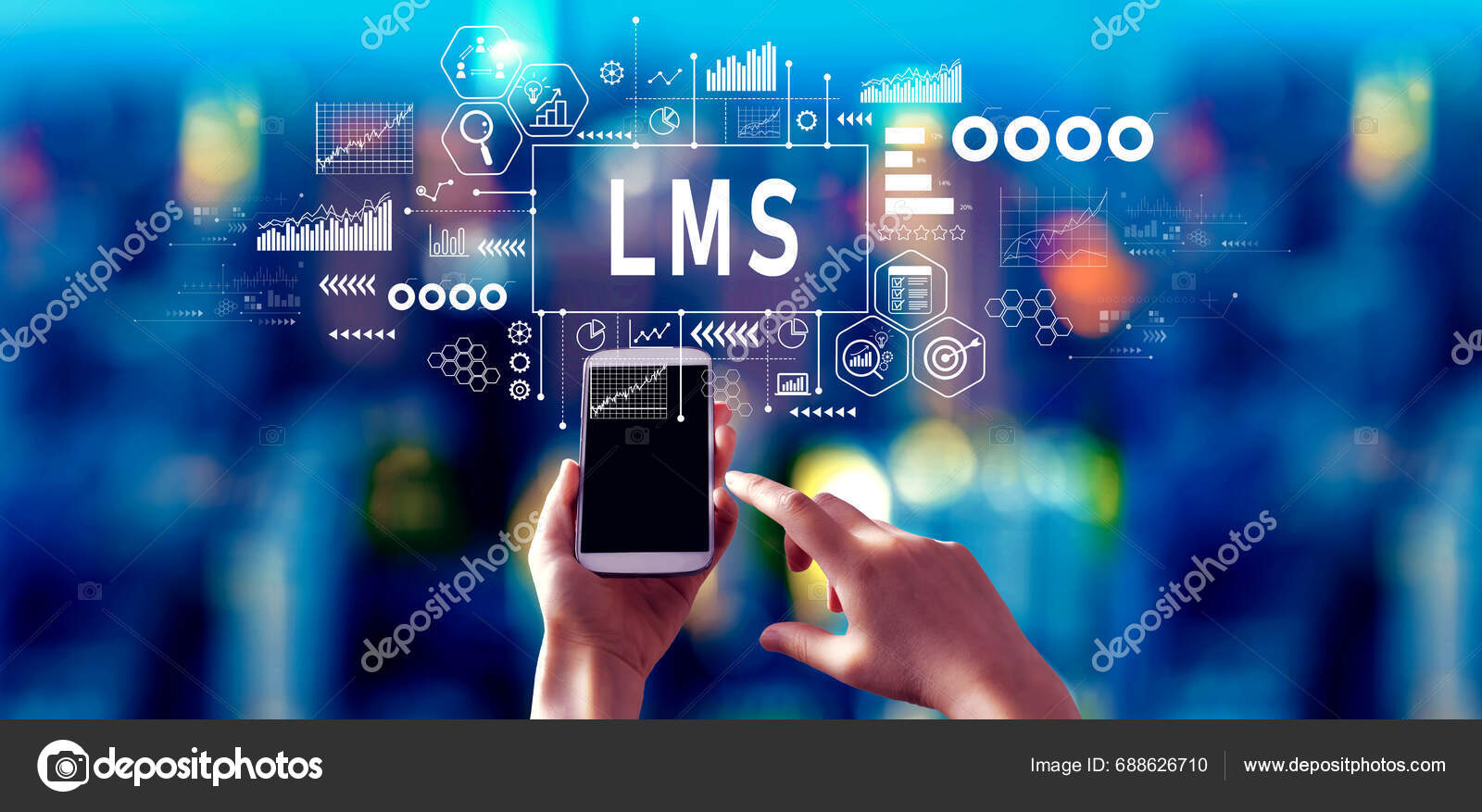 Lms Sistema Gestión Aprendizaje Con Persona Usando Smartphone Una ...