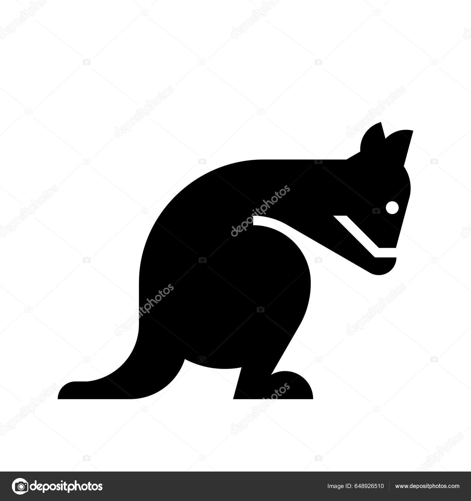 Quokka Logo Icon Design Template Elements Stock Vector by ...