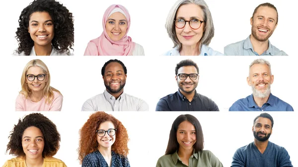 Una colección brillante y atractiva de retratos individuales destaca el ...