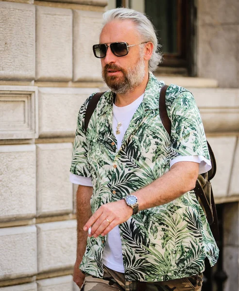 Milan Italy January 2022 Luke Leitch Street Milan – Stock Editorial ...