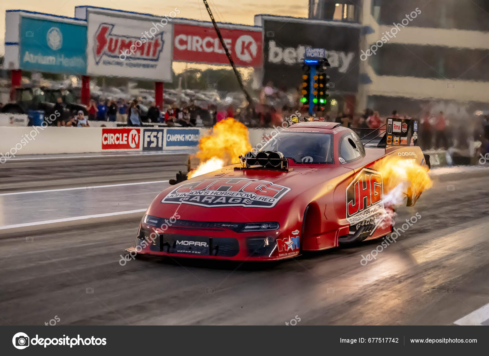 Sep 2023 Concord Nhra Funny Car Series Driver Matt Hagan — Stock ...