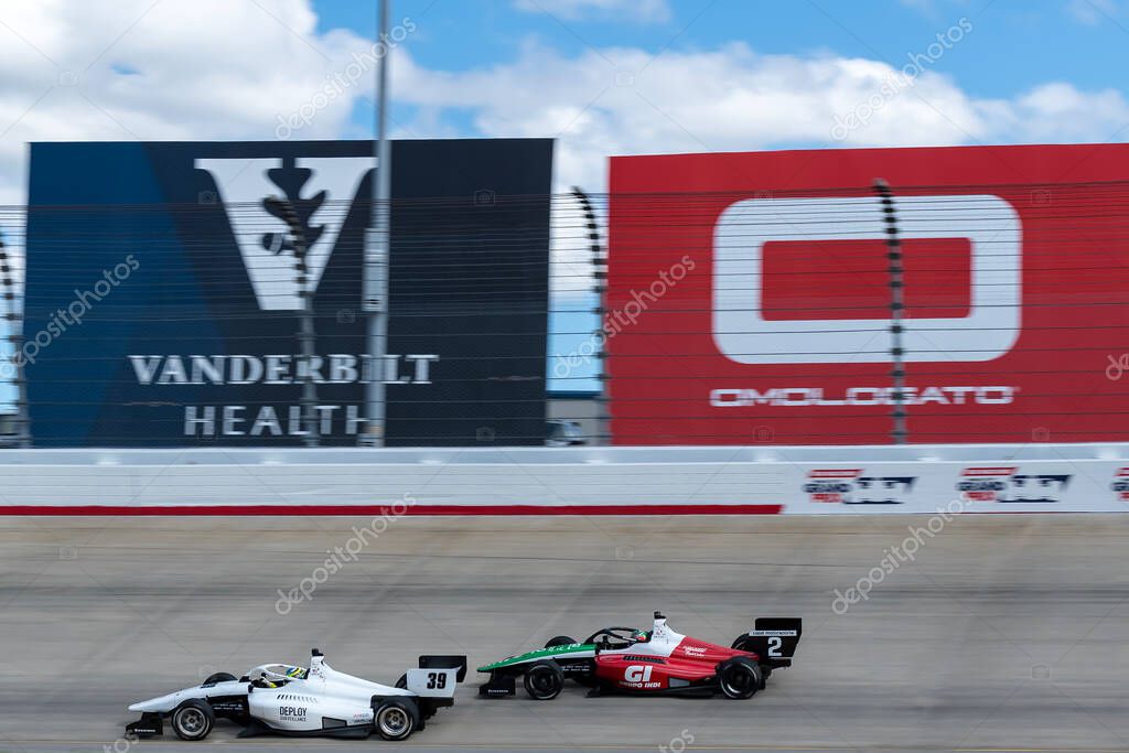 INDY NXT por el conductor de Firestone Series, CHRISTIAN BROOKS (39) (R ...