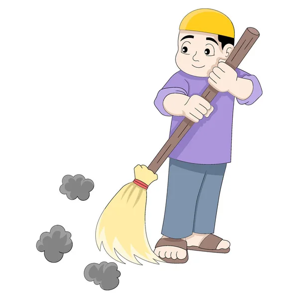 Sweeper Cartoon