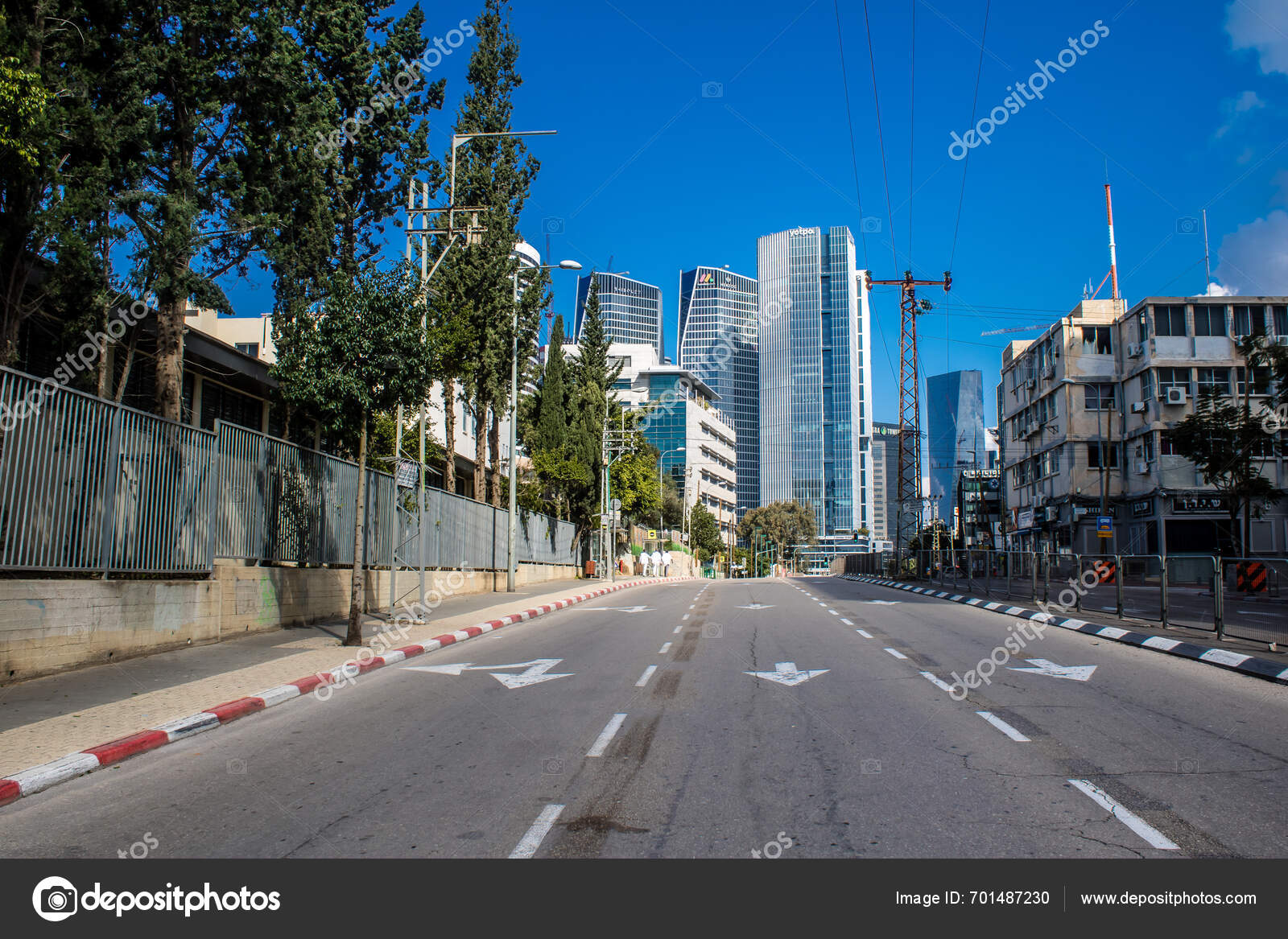 Tel Aviv Israel February 2024 Cityscape Architecture Tel Aviv ...