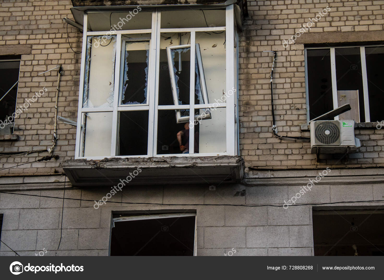 Kharkiv Ukraine June 2024 Air Strike Russian Umpb D30 Guided — Stock ...