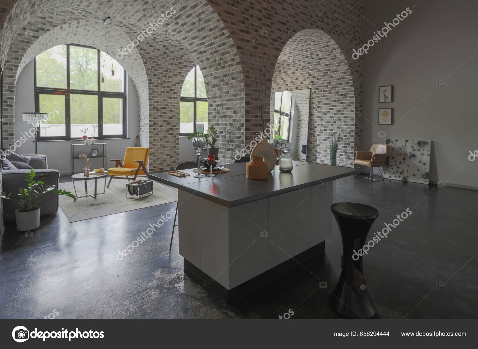 Modern Castle Interior