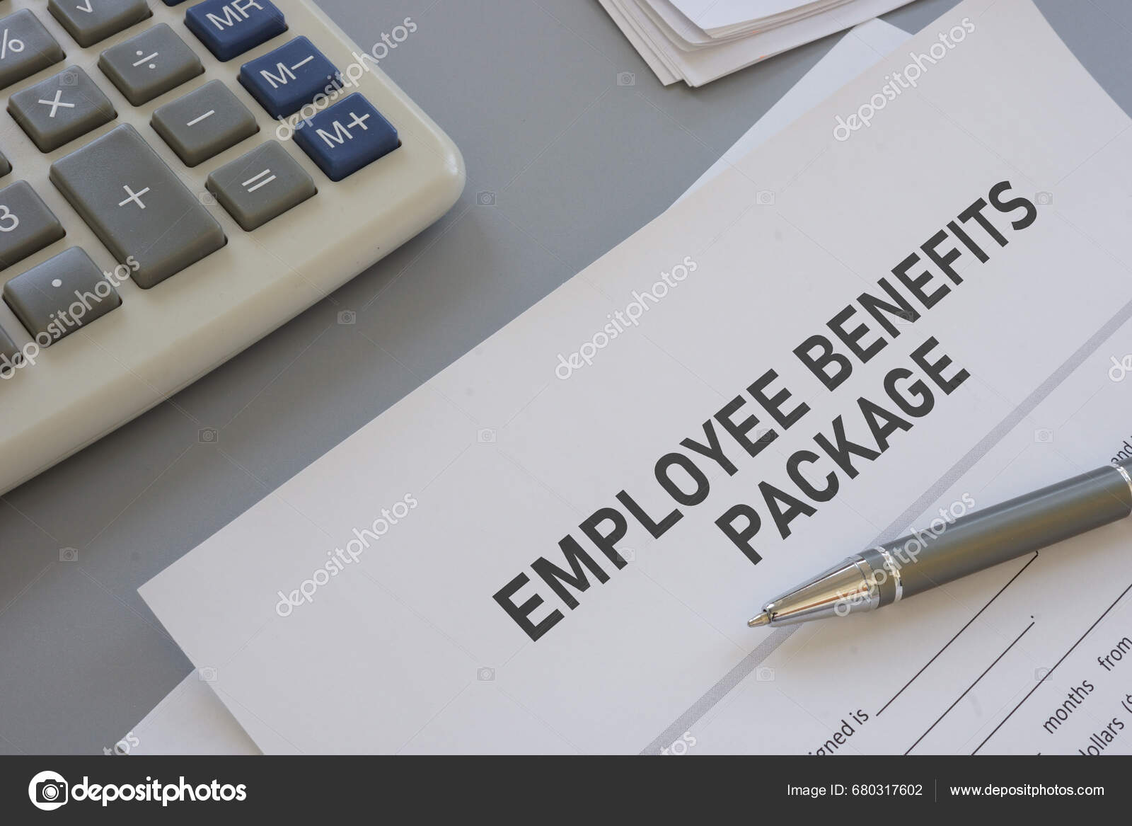 Employee Benefits Package Shown Using Text — Stock Photo © andrewde ...