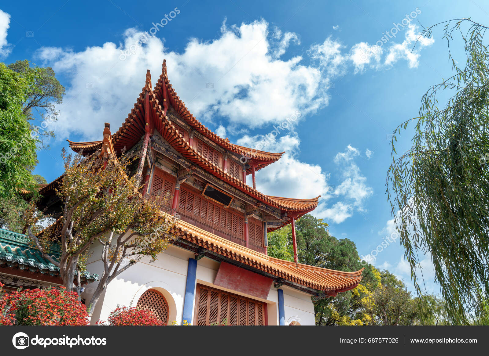 Daguan Tower Built 1690 Key Cultural Relic Protection Unit Yunnan ...
