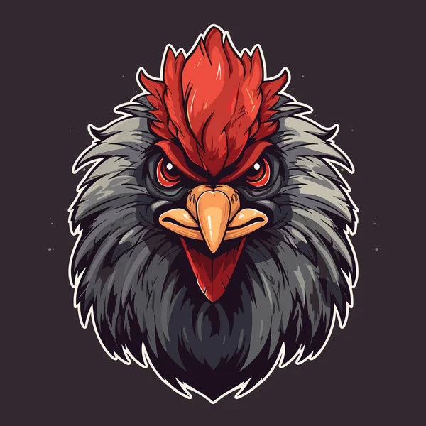 Angry rooster Vector Images | Depositphotos
