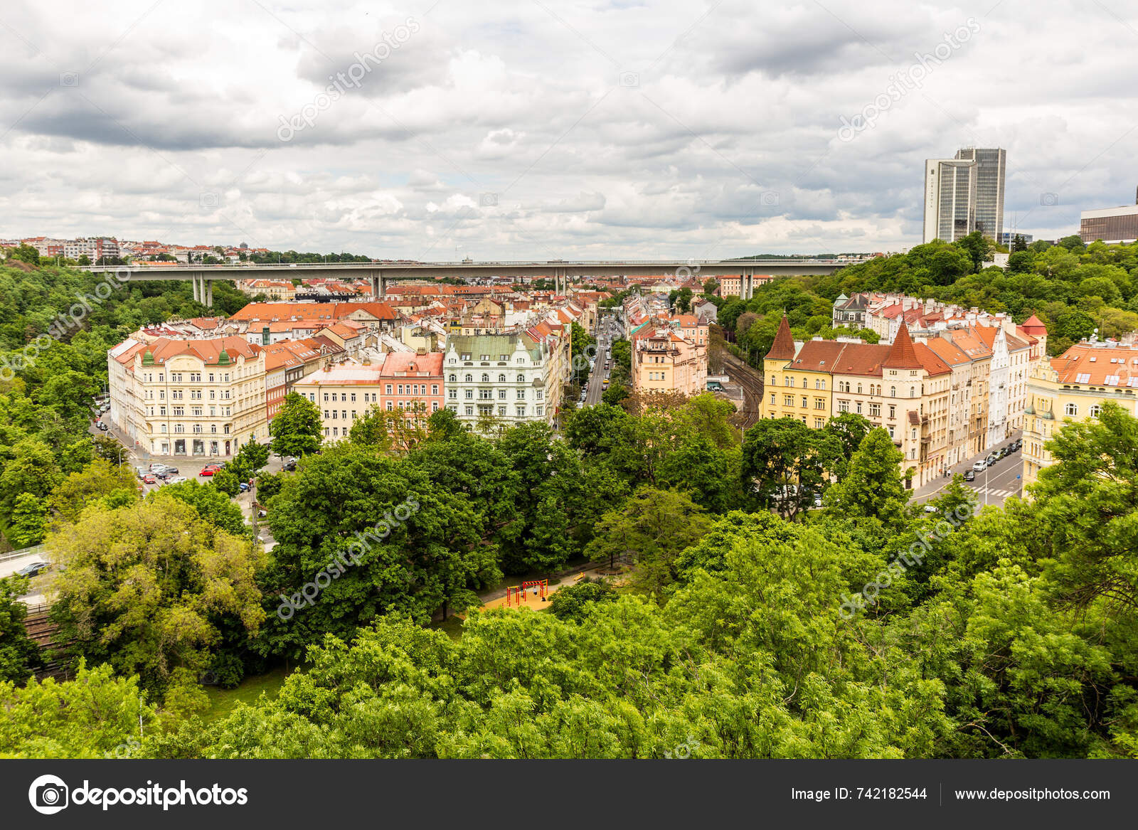 Nusle Valley Prague Czech Republic — Stock Photo © mathes #742182544