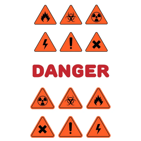 Danger signs Stock Photos, Royalty Free Danger signs Images | Depositphotos