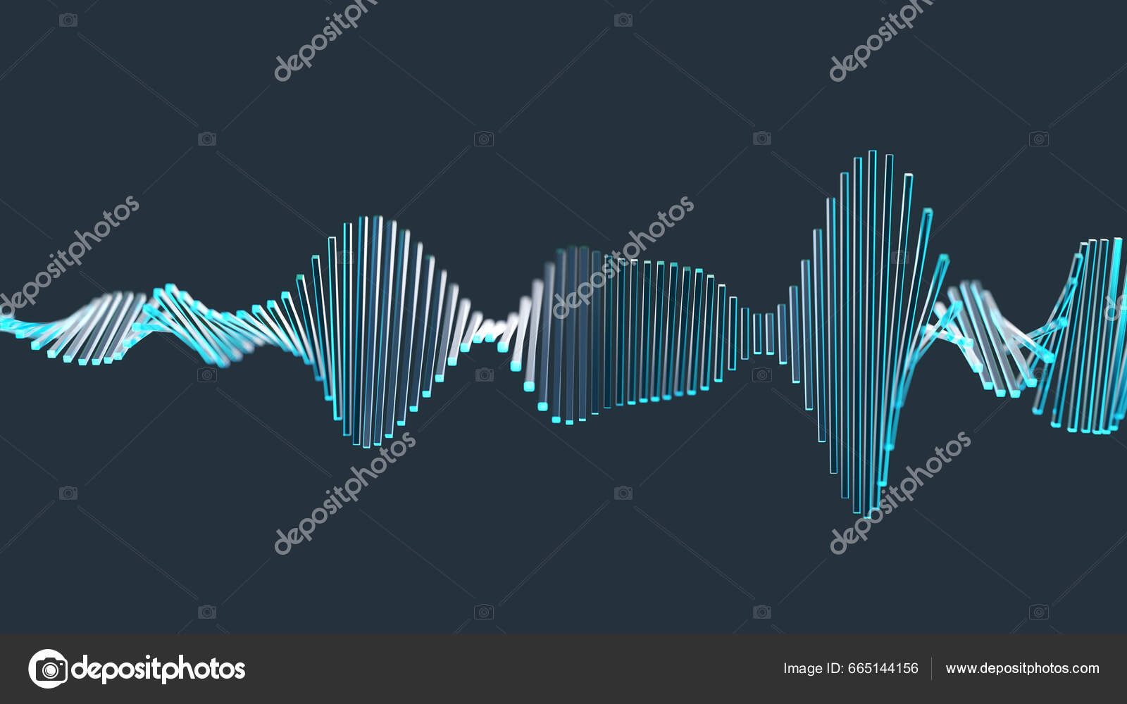 Frequency Wave Abstract Template — Stock Photo © mike_kiev #665144156