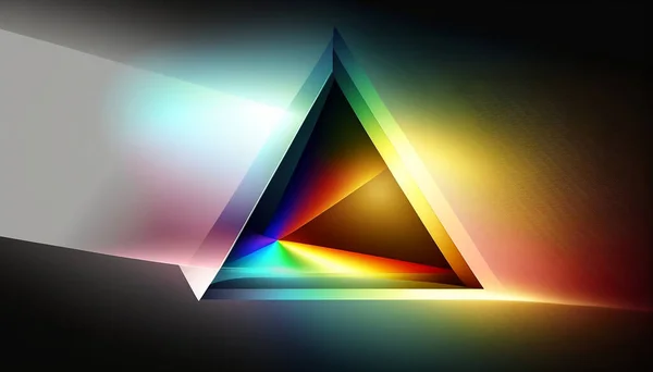 beautiful prismatic light prism diamond abstract background with ...