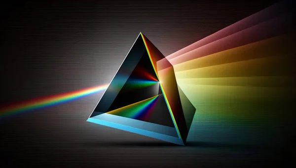 beautiful prismatic light prism diamond abstract background with ...