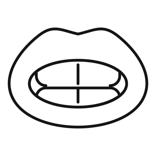 Diction Spoken Word Icon Outline Vector Care Process Articulation ...