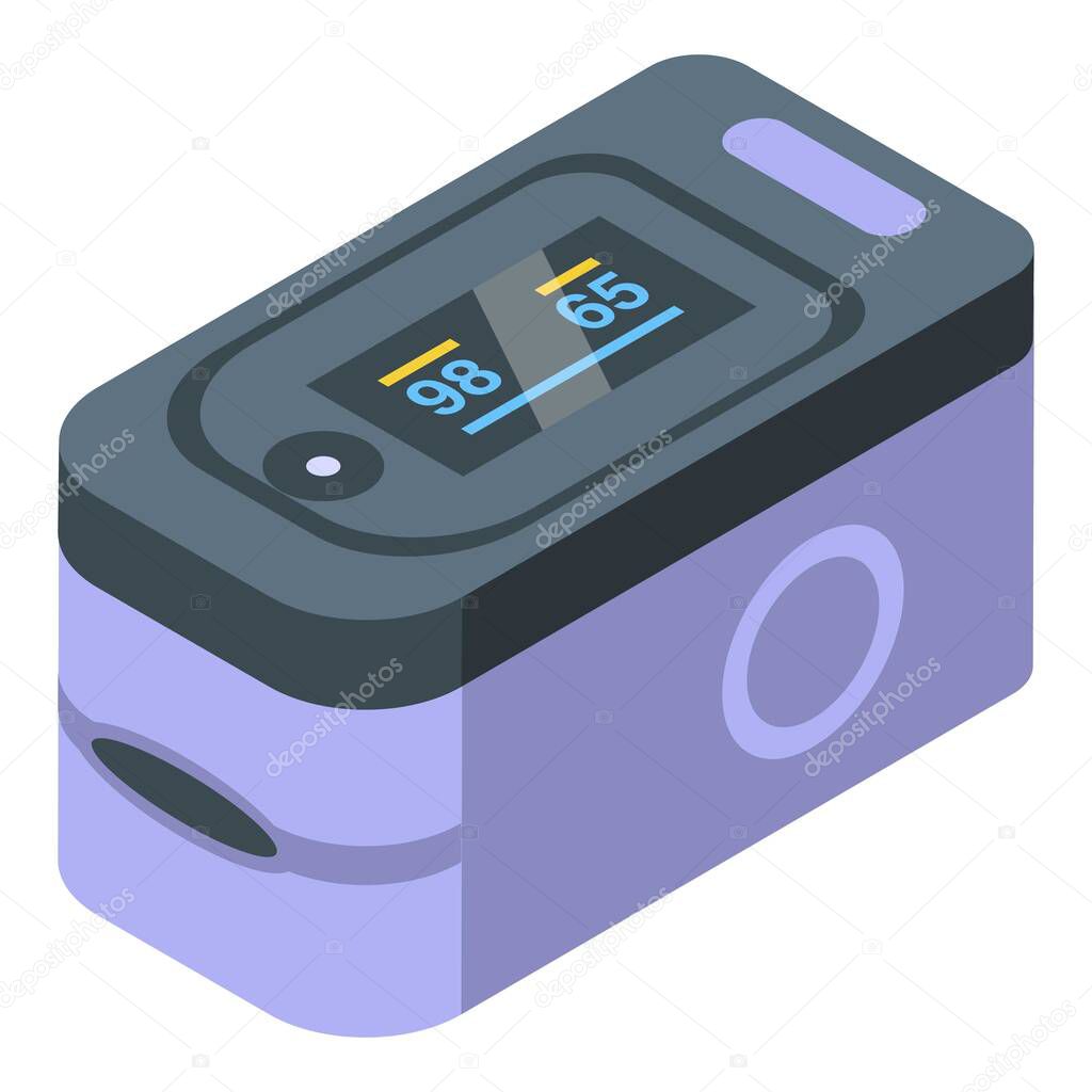 Oxímetro Digital Pulso Que Mide Saturación Oxígeno Sangre Que Indica ...