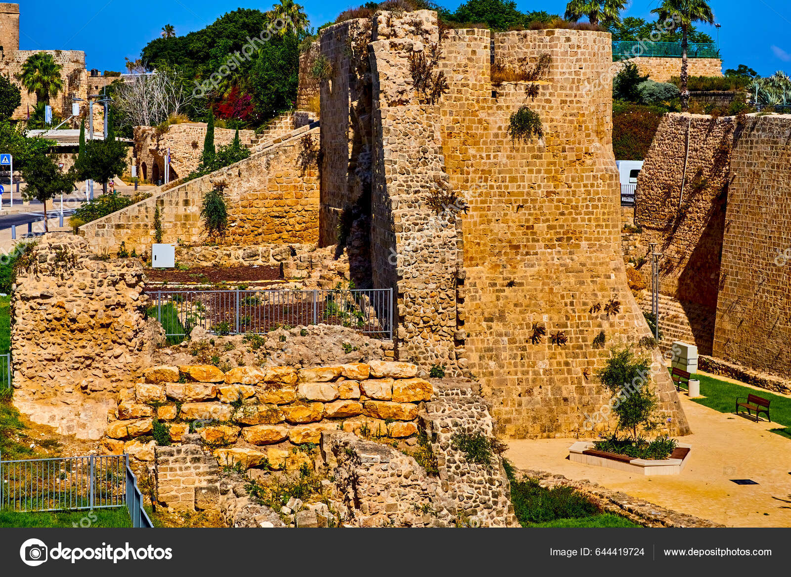 Fortress Acre Construction Completed 1785 Reign Jazzar Fortress Served ...